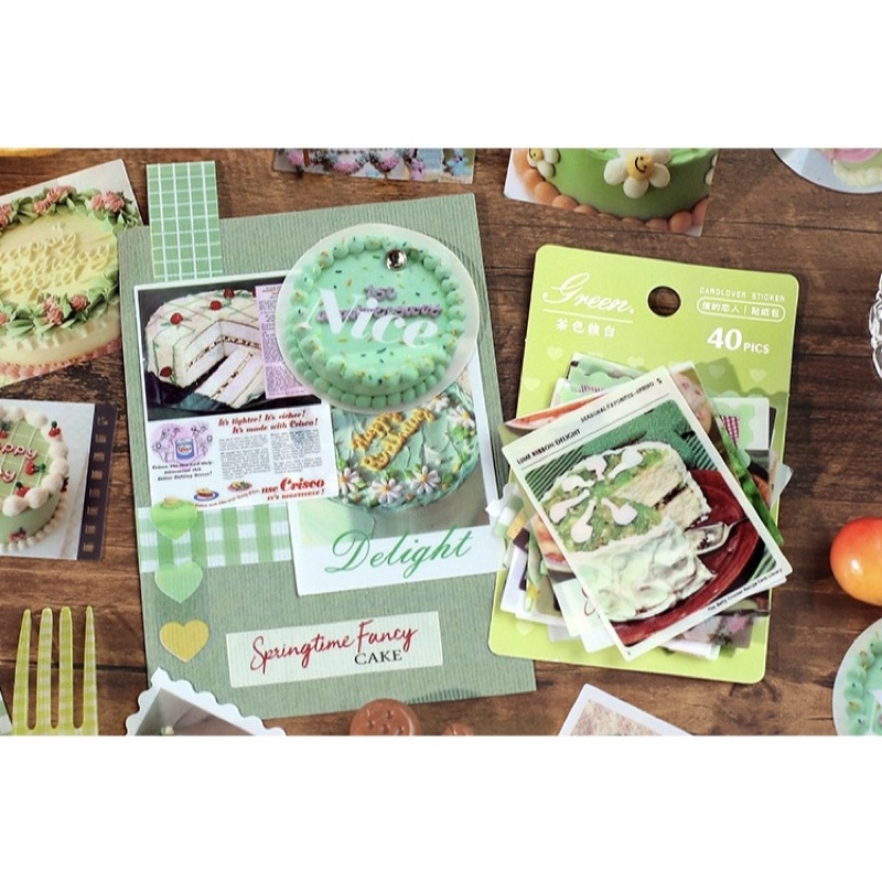 Jual 40Pcs Sticker Aesthetic - 22 Dekorasi Planner Scrapbook SWEET ...