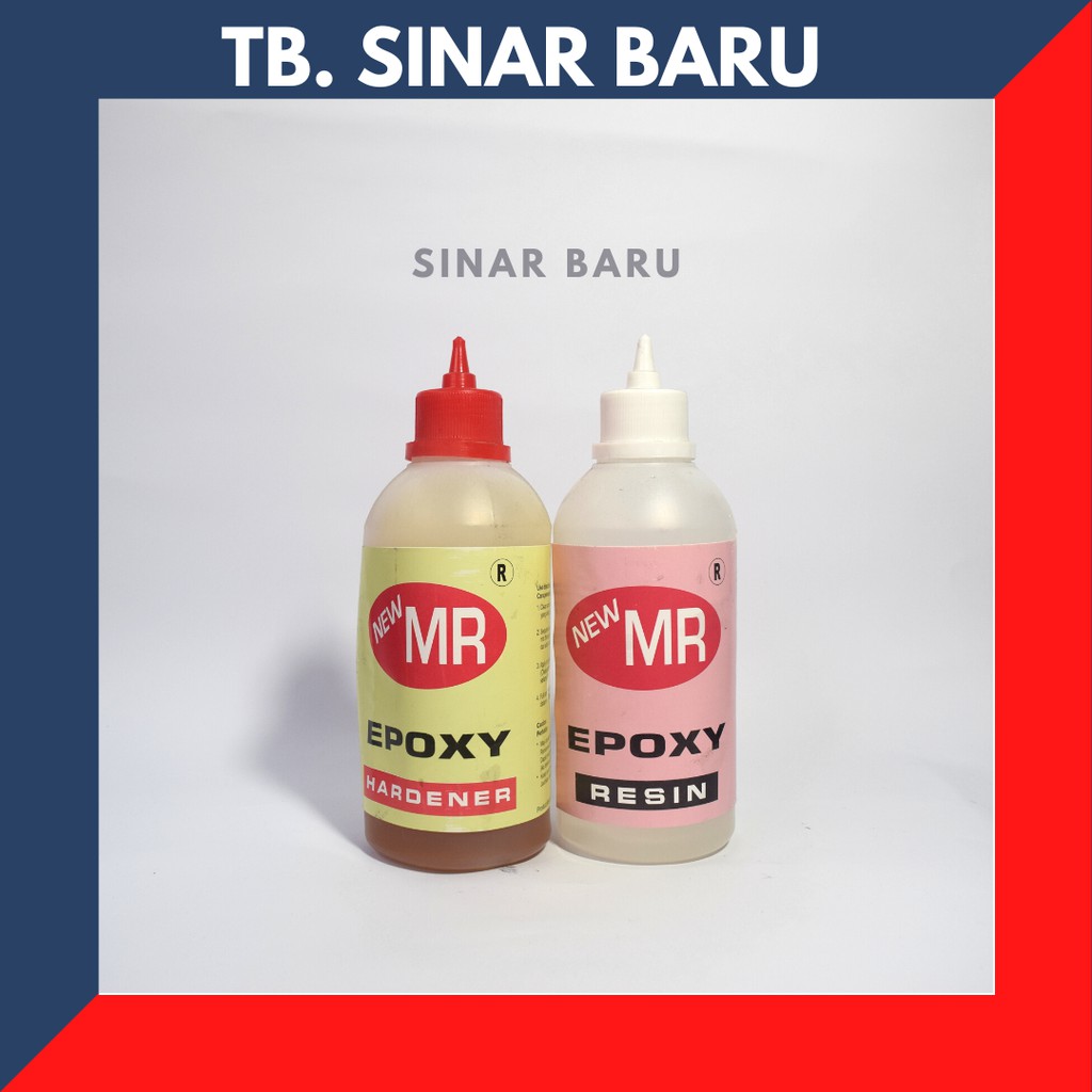 Jual Lem New MR EPOXY / LEM New MR EPOXY / LEM Kayu New MR EPOXY / LEM KAYU NEW MR 500 Gram ...