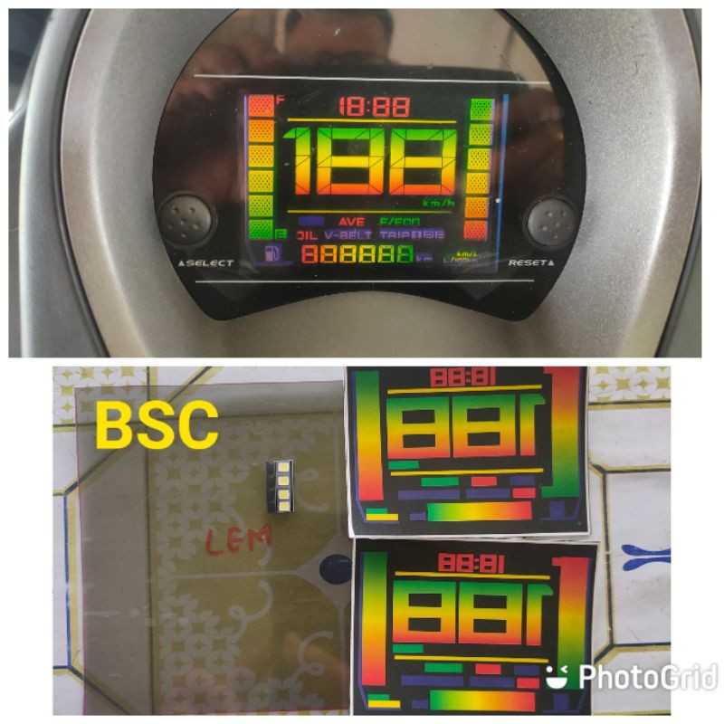 Jual Sticker Custom LCD Speedo Yamaha Nmax (2018-2020) | Shopee Indonesia