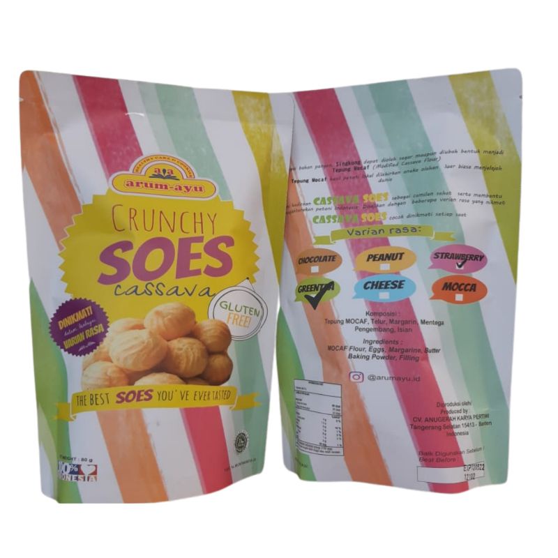 Jual Crunchy Soes Cassava Greentea | Shopee Indonesia
