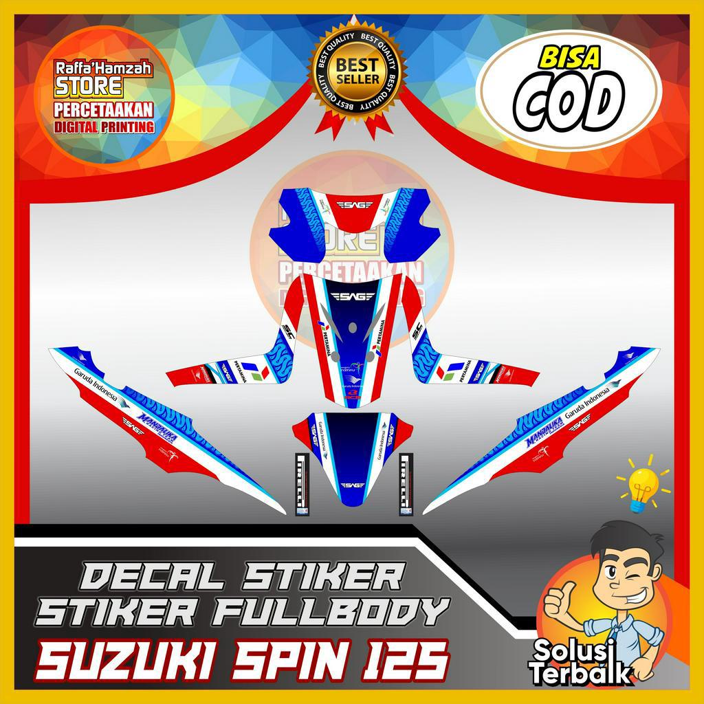 Jual STIKER MOTOR FULL BODY SUZUKI SPIN 125 R DECAL STRIPING VARIASI ...