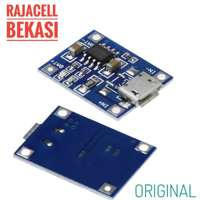 Jual TP4056 1A Lipo Battery Charging Board Charger Module lithium 18560 ...