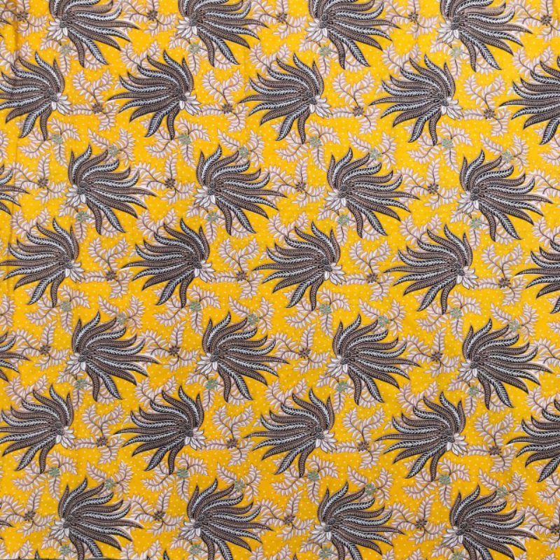 Jual KAIN BATIK WARNA KUNING / BATIK WARNA KUNING ORANGE | Shopee Indonesia