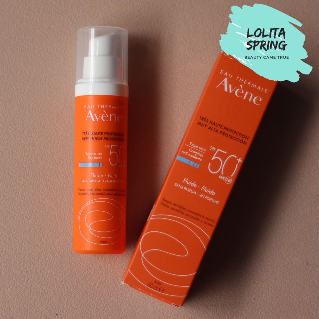 Jual Avene Very High Protection Fluid SPF 50+ 50 ml (For Normal to ...