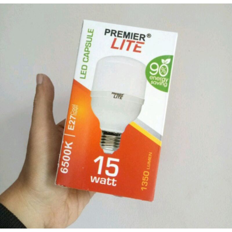 Jual Lampu LED 15Watt Premier Lite Bohlam 15Watt Super Bright White | Shopee Indonesia