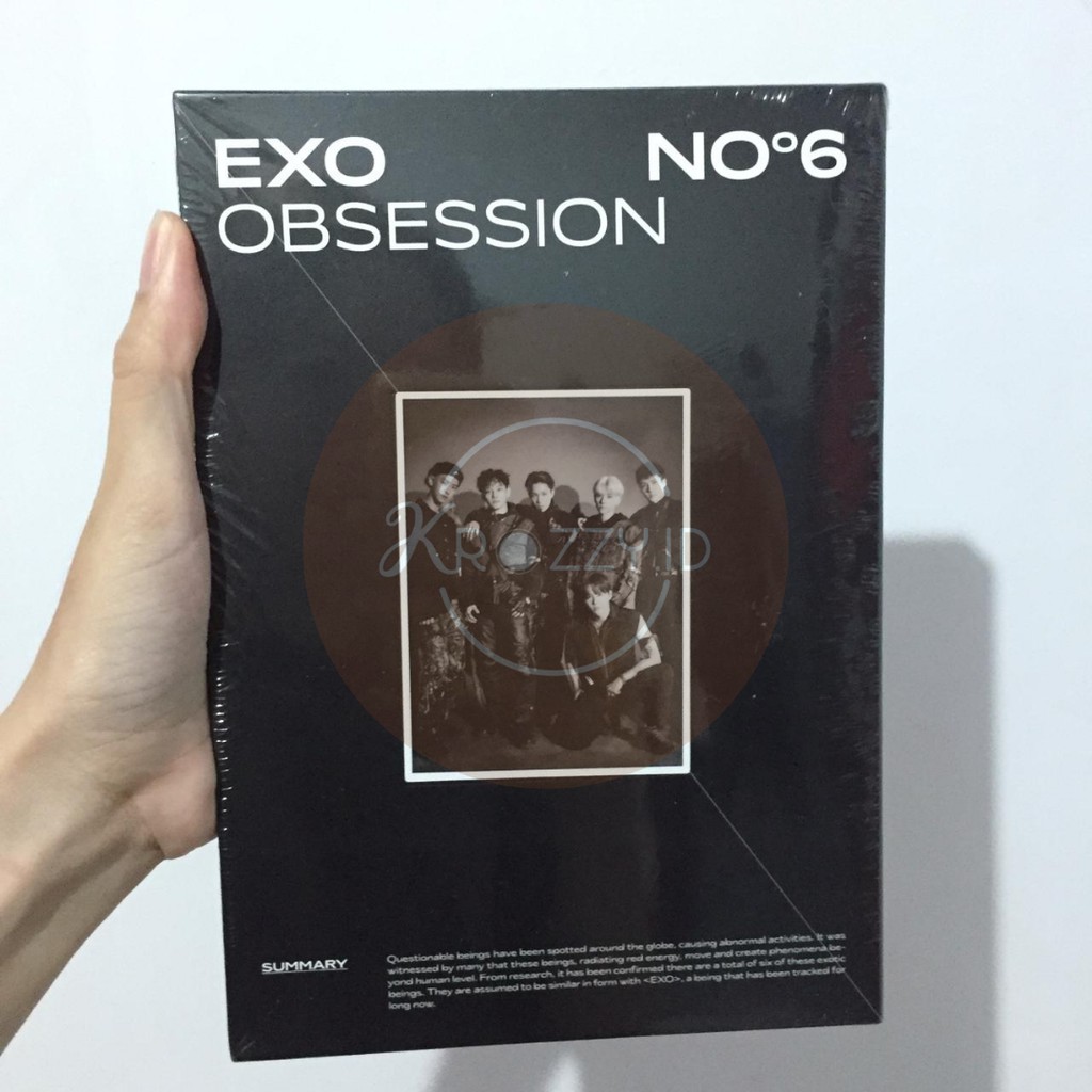 Jual [READY STOCK] EXO OBSESSION VERSION + poster (ALBUM ONLY/UNSEALED ...