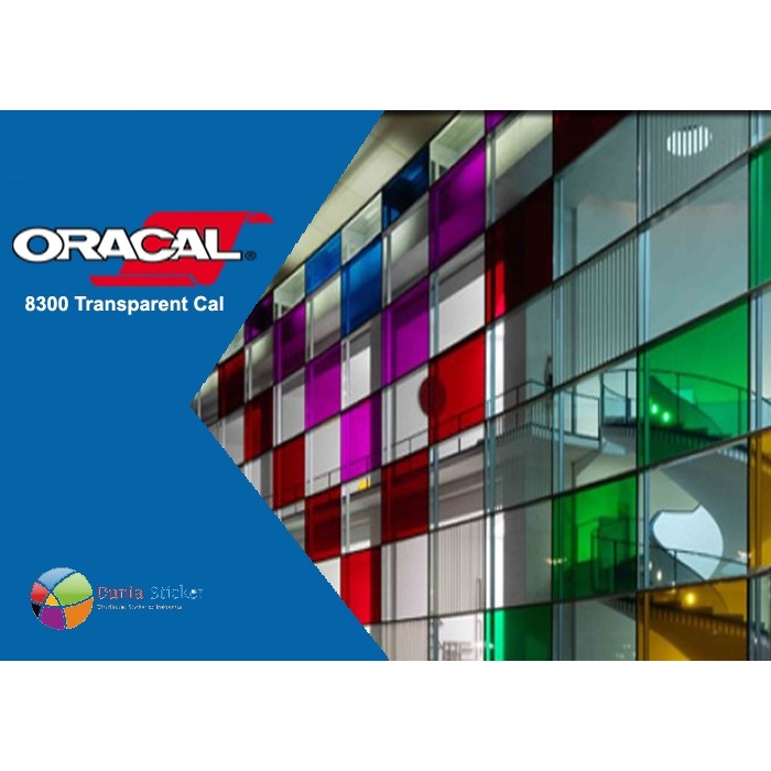 Jual Sticker Oracal 8300 Transparent Cal / Film | Shopee Indonesia