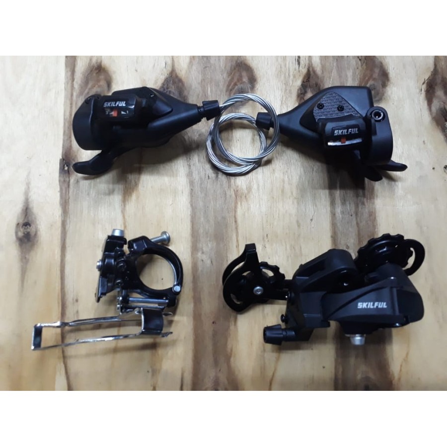 Jual GROUP GRUP RD FD SHIFTER SKILFUL SET SEPEDA MTB 3 X 9 SPEED ...