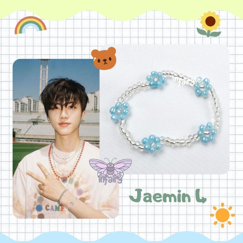 Jual KPOP NCT Bracelet Handmade / gelang manik / gelang monte taeyong ...