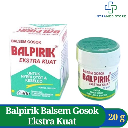 Jual Balpirik Balsem Gosok Ekstra Kuat 20 Gram - Untuk Nyeri Otot ...