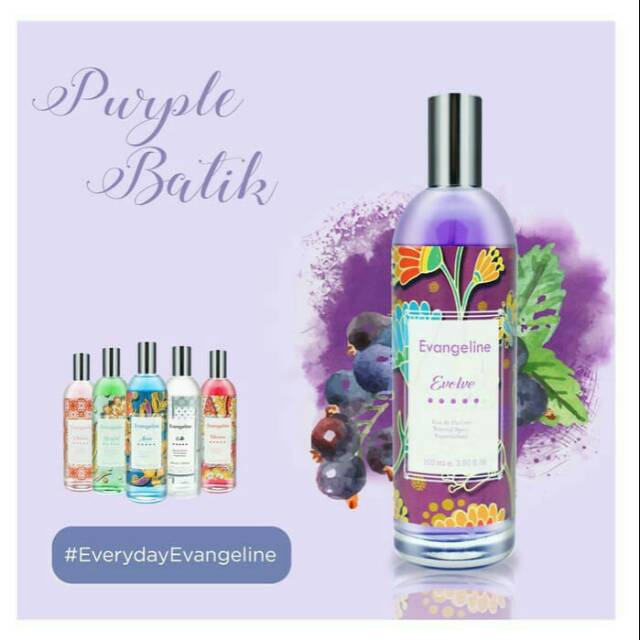 Jual Evangeline Batik Evolve Eau De Parfum 100ml | Shopee Indonesia