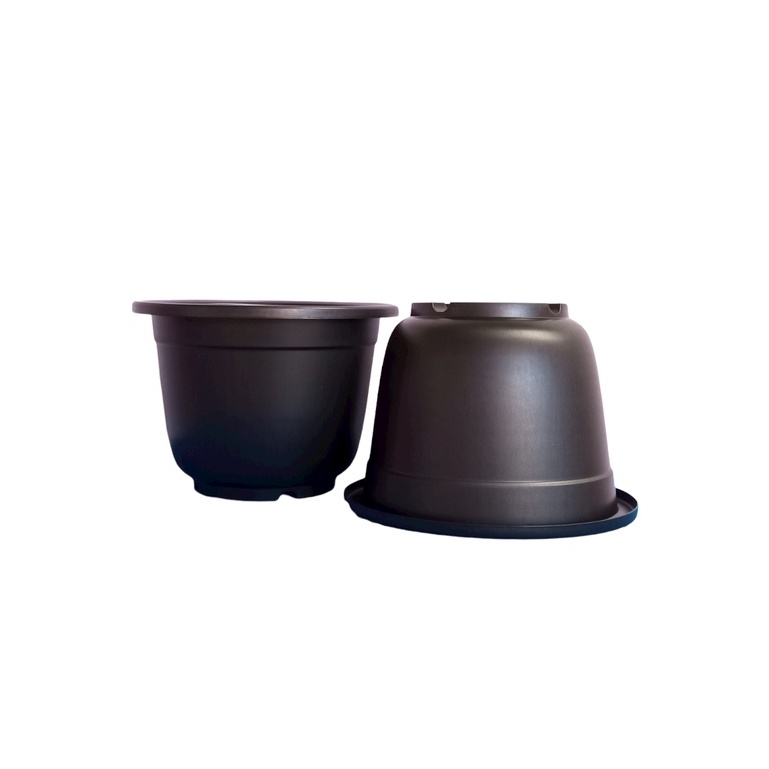 Jual Pot Tanaman / Pot 35 kim Polos Hitam / Pot Bunga Murah | Shopee ...