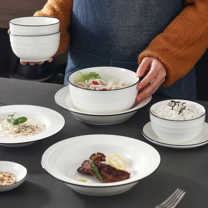 Jual SALE Piring Keramik Set Gift Set Porcelain Perlengkapan Rumah ...