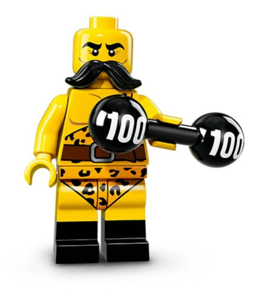 Jual Lego 71018 Minifigure Series 17 strong man | Shopee Indonesia