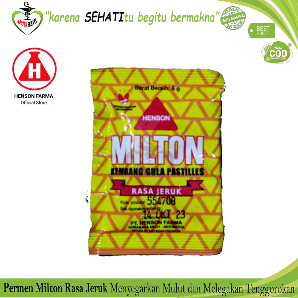 Jual Milton Permen Sachet All Varian Milton Pastiles Candy | Shopee ...