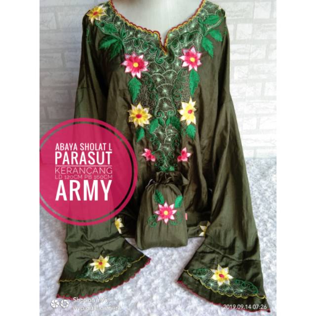 Jual Abaya Sholat Kerancang L | Shopee Indonesia