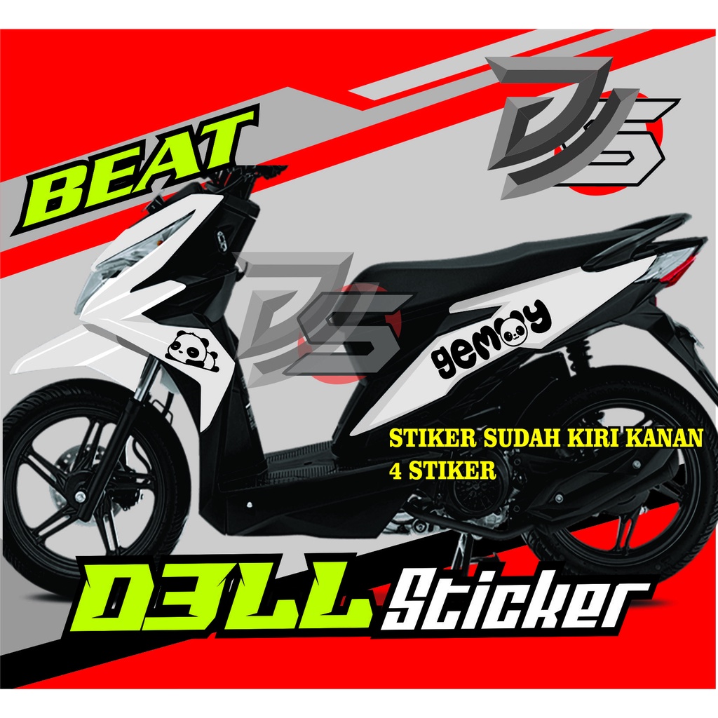 Jual STIKER BEAT Cutting Sticker BEAT GEMOY - Stiker Lis Variasi Motor ...