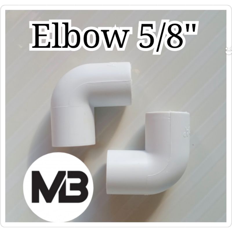 Jual Elbow Pvc Knee Pipa Listrik 5/8" Inch Sambungan L | Shopee Indonesia