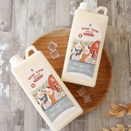 Jual HONEST FARM - GRASFEED RAW COW MILK/RAW GOAT MILK | Shopee Indonesia