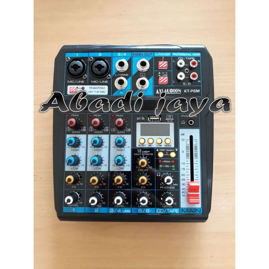 Jual MIXER AXL AUDION KTPSM KT PSM 6 CHANNEL ORIGINAL | Shopee Indonesia