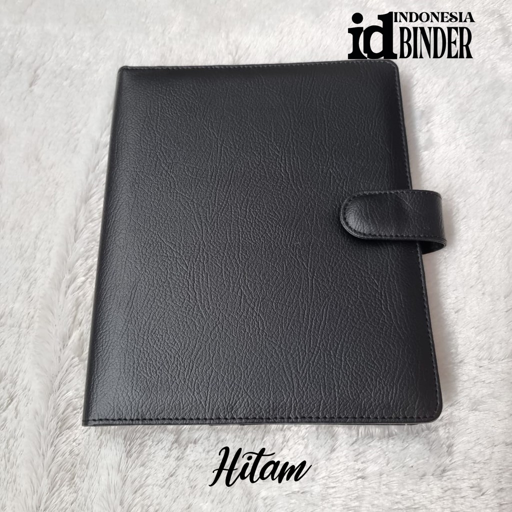 Jual BINDER POLOS A5 (RING 6) KULIT JERUK SINTETIS 10 WARNA PILIHAN ...