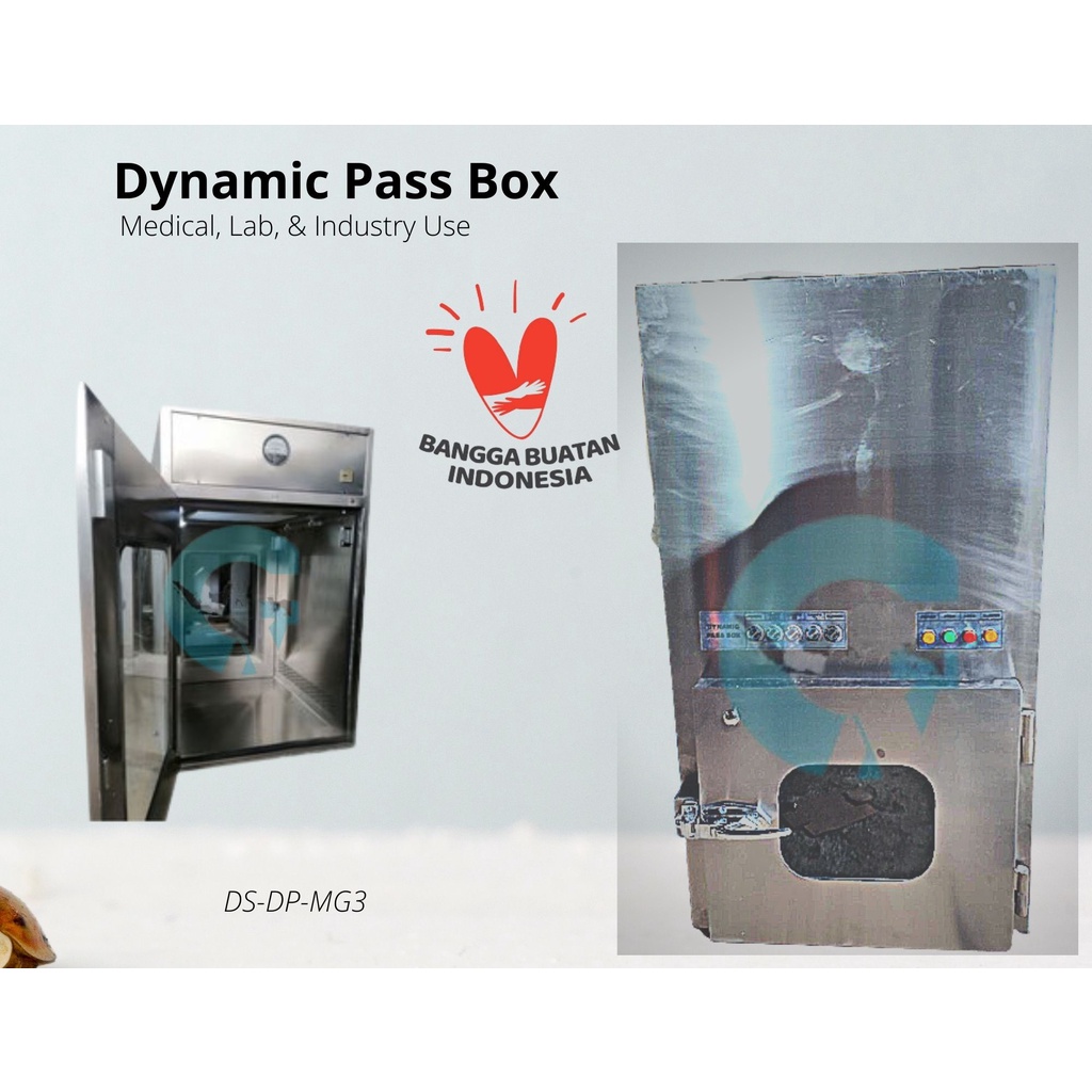 Jual Dynamic Passbox Pass Box Medical Industry with Hepa Filter laminar Flow Wind | Shopee Indonesia