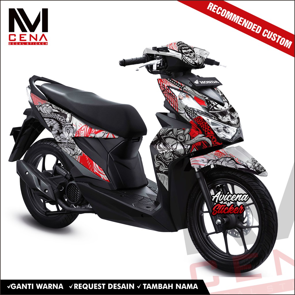 Jual Sticker Decal Beat Deluxe 2020 Decal Sticker Beat 2020 Full body ...