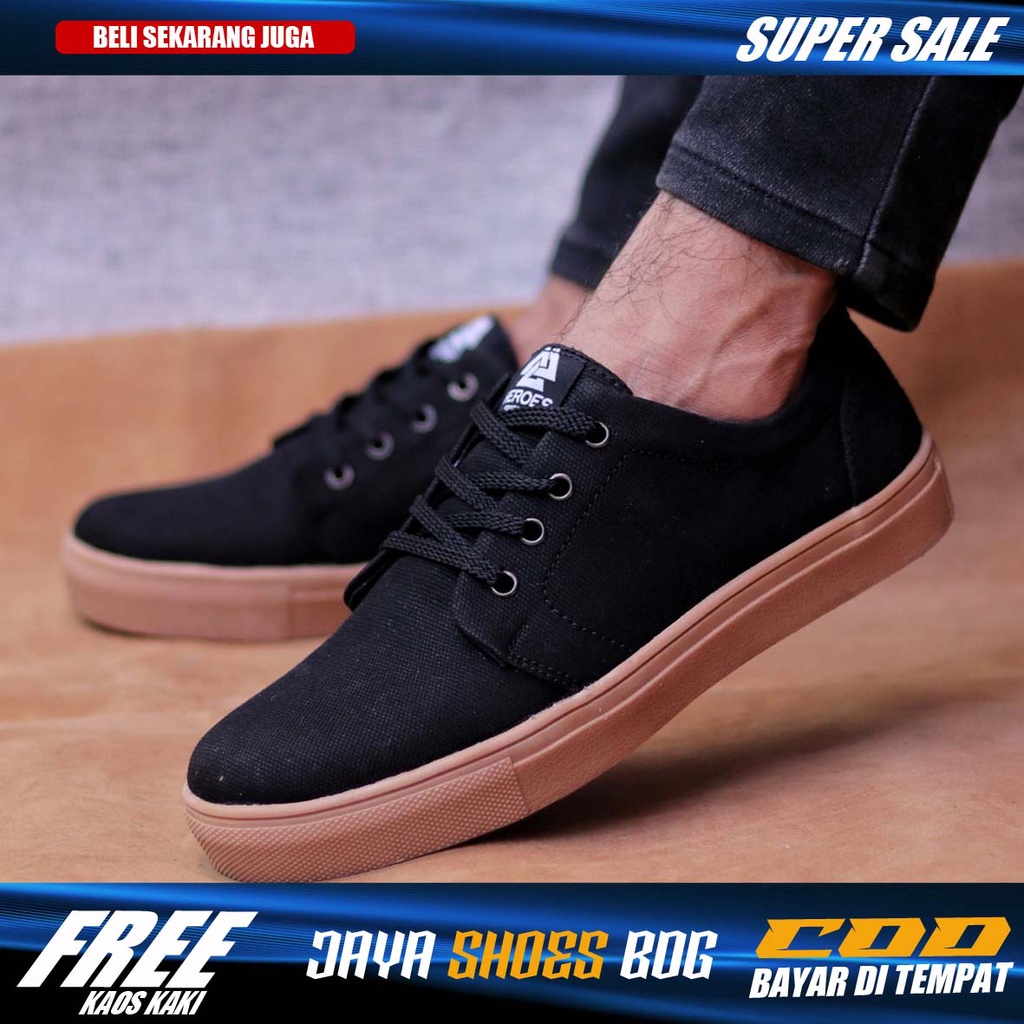 Jual NERO Sepatu Kasual Sneakers Pria Original Sepatu Skate Cowok ...