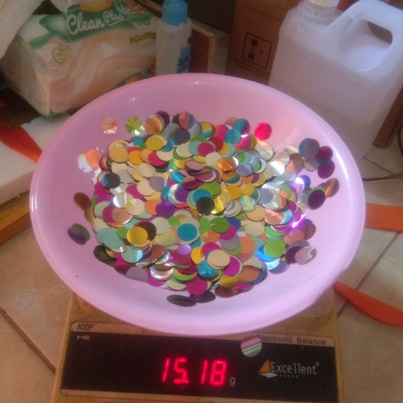 Jual isi confety / Confetti untuk isi Pinata 15 gram | Shopee Indonesia