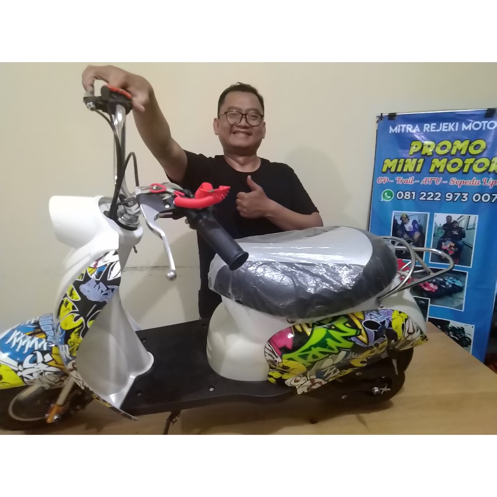 Jual Motor Mini Scoopy 50cc Atau Motor Anak PROMO | Shopee Indonesia