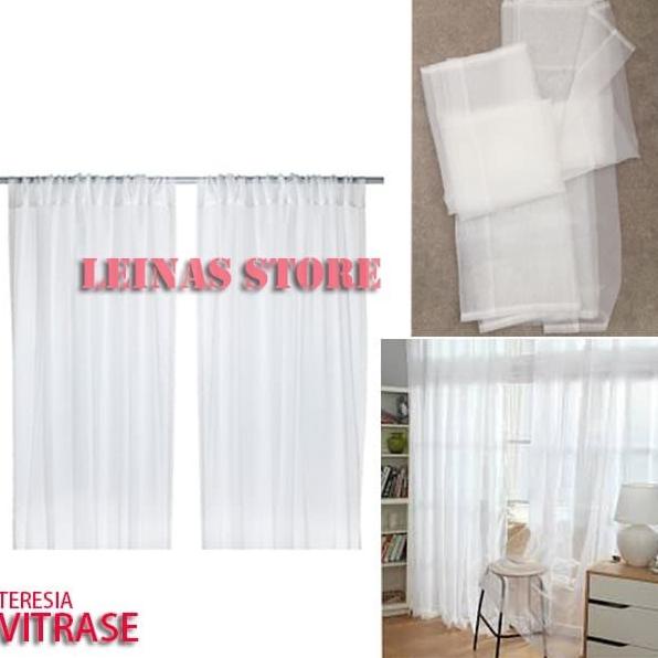 Jual VItrase Gorden Putih / TiraiTERESIA Vitrase | Shopee Indonesia