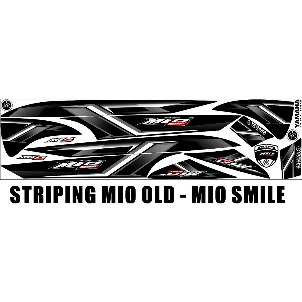 Jual SETIKER THD STICKER MIO SPORTY VARIASI ALL MIO SMILE-OLD CUSTOM ...
