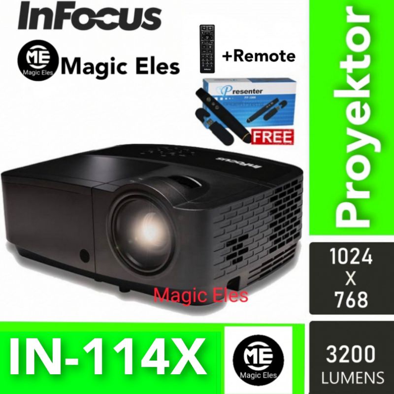 Jual Proyektor infocus IN114X Lumens 3200 Projector IN114X Lengkap ...