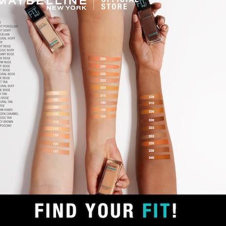 Jual Hadir lagi Maybelline Fit Me Matte & Poreless Liq Foundation 128 ...