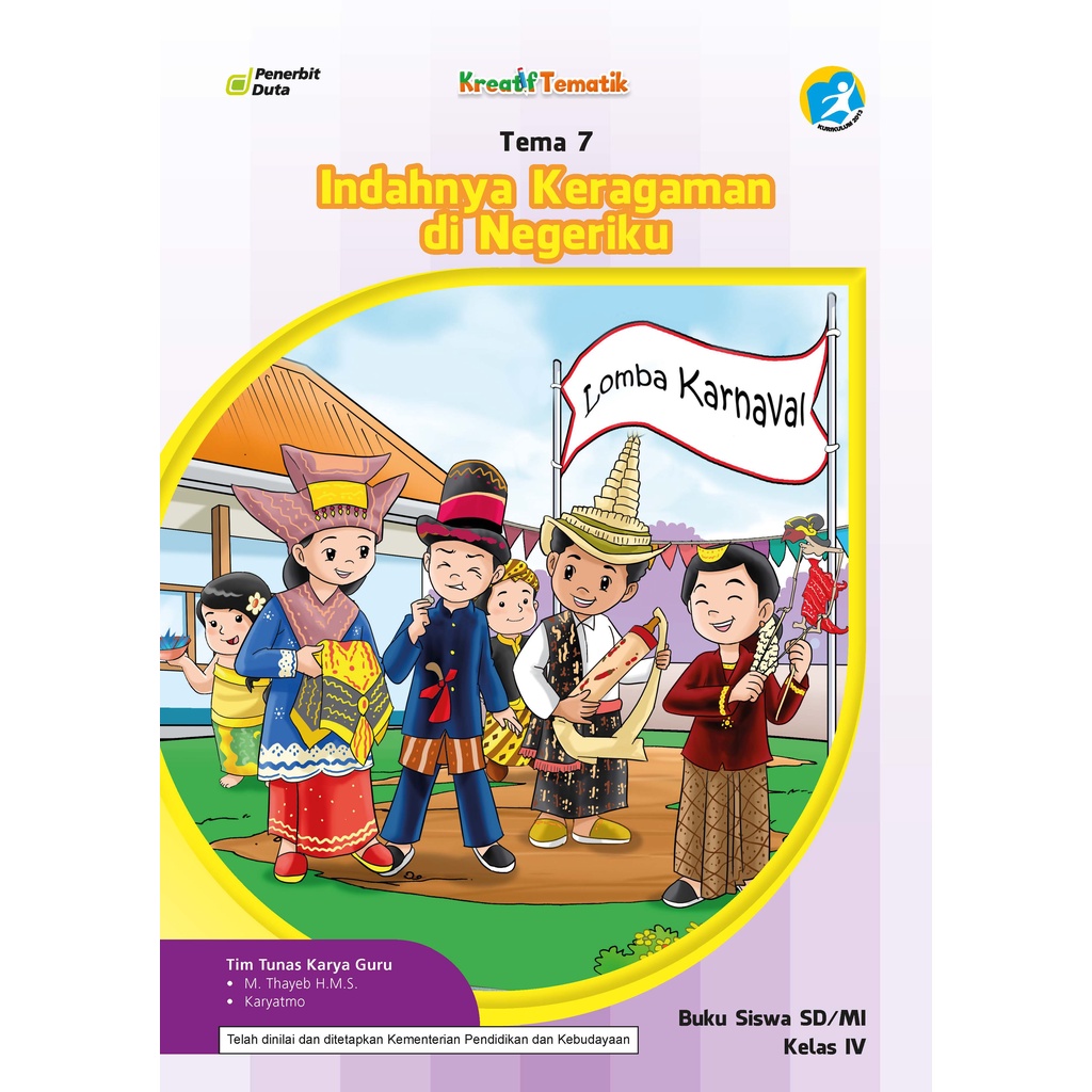 Jual Penerbit Duta Tematik Kelas 4 Tema 7 Indahnya Keragaman Di
