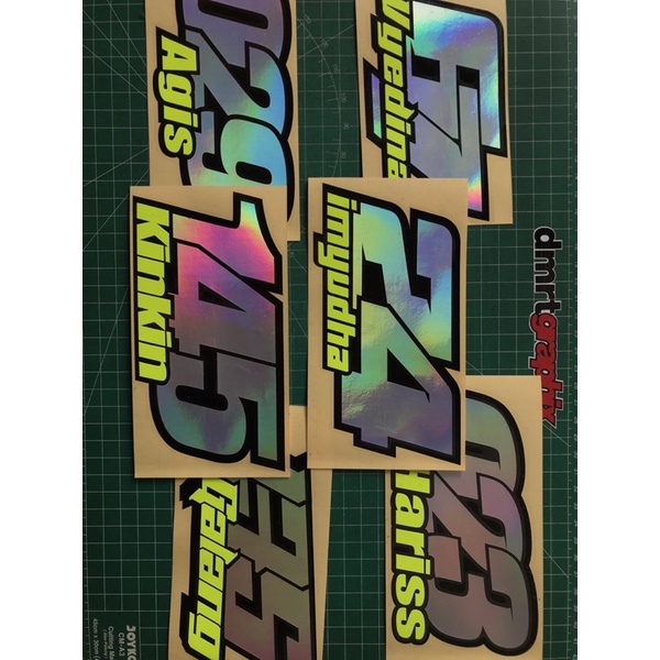 Jual STIKER NOMOR STAR / STIKER MOTOR / STIKER RACING / STIKER TIMBUL ...