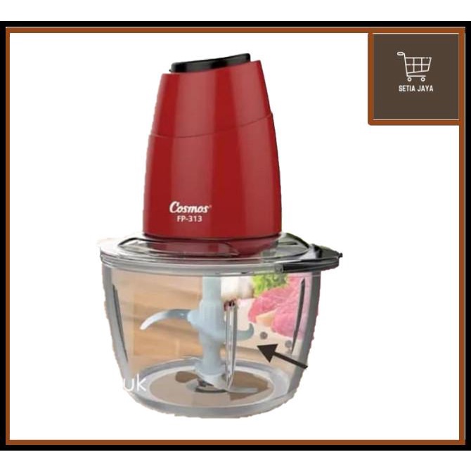Jual COSMOS : FOOD PROCESSOR / PELUMAT COSMOS FP 313 4 BLADE CHOPPER | Shopee Indonesia