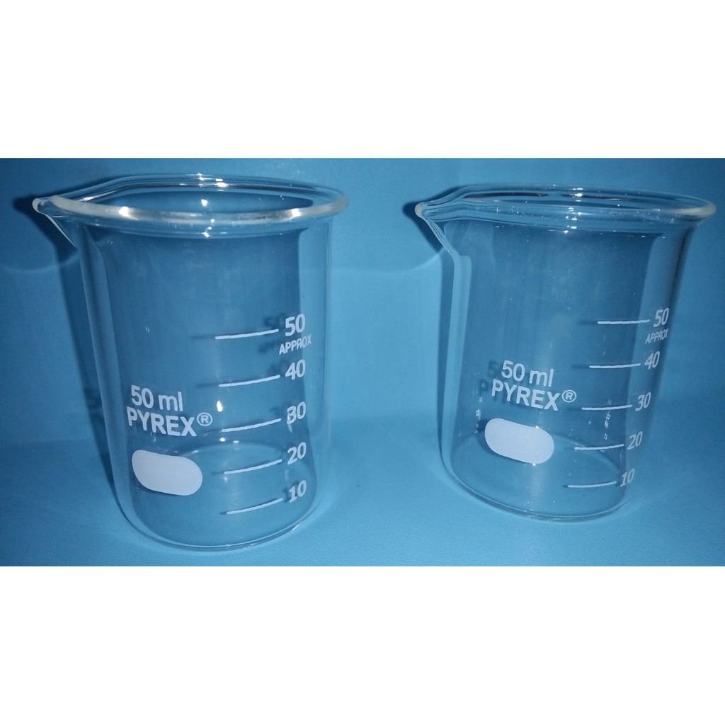 Jual Paket Beaker PYREX 50 ml = 40 pcs | Shopee Indonesia