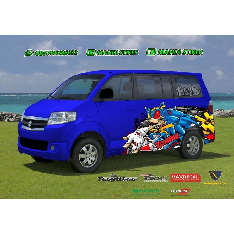 Jual stiker mobil stiker mobil apv setriping mobil setriping mobil apv ...