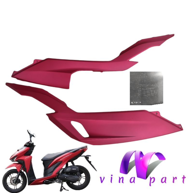 Jual sepasang cover under side dek samping bawah vario 125 150 new 2018 ...