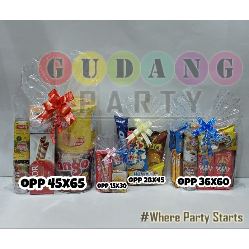 Jual Plastik OPP Bundling + Pita Tarik/Plastik OPP Parcel/Plastik ...