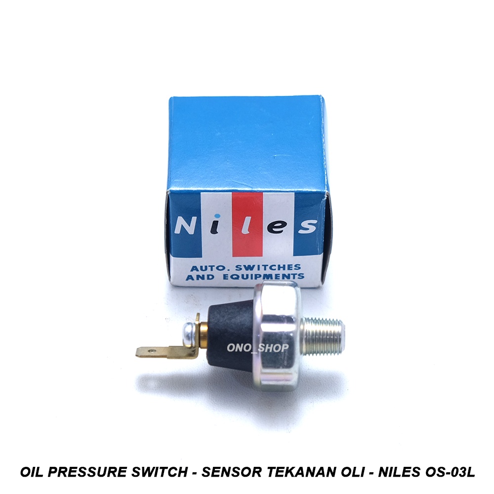 Jual Oil Pressure Switch - Sensor Tekanan Oli - Niles OS-03L | Shopee ...