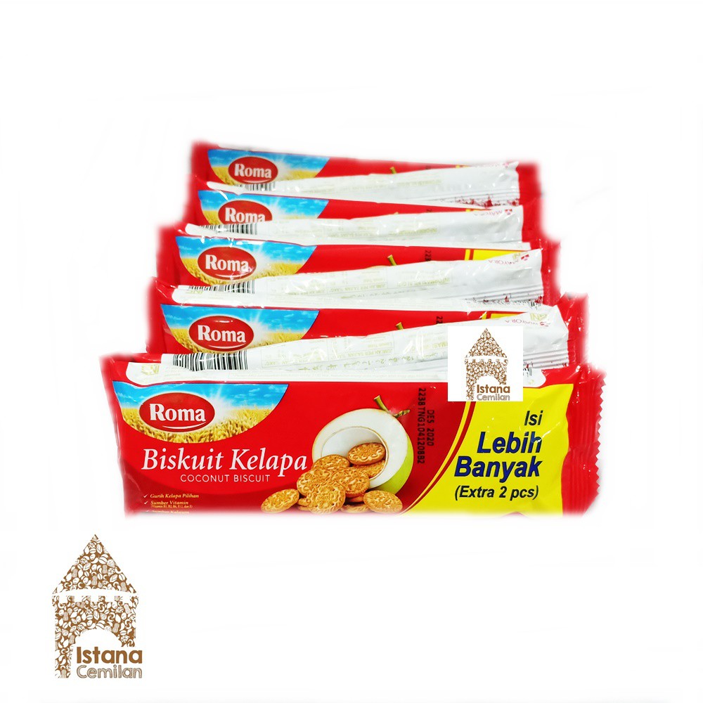 Jual Roma BISKUIT Kelapa (isi 10 pcs) | Shopee Indonesia
