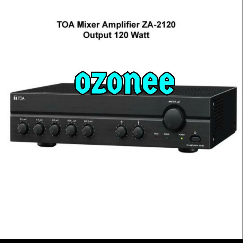 Jual AMPLI TOA ZA 2120 AMPLIFIER TOA ZA 2120 120 WATT ORIGINAL | Shopee ...