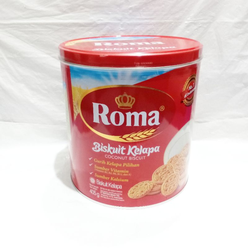Jual Roma Biskuit Kelapa Kaleng | Shopee Indonesia