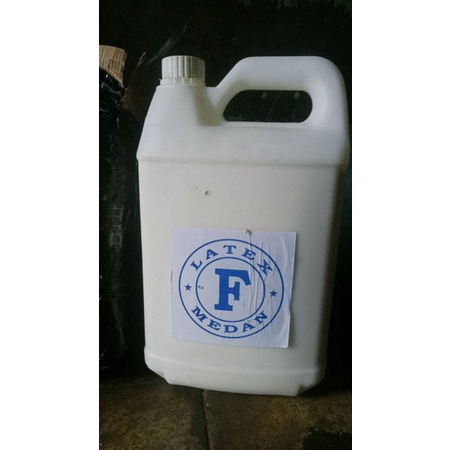 Jual LEM LATEX CAIR GALON 1 JERIGEN/5 LITER | Shopee Indonesia