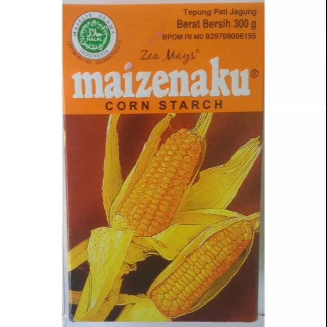 Jual Tepung Jagung Maizenaku 300gram Corn Starch Maizena Pati Jagung ...