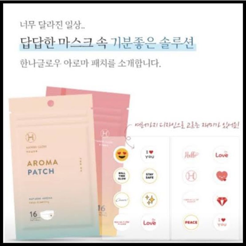 Jual Hanna Hana Glow Patch Stiker aroma yang relaxing untuk ditempel masker mask Eucalyptus ...