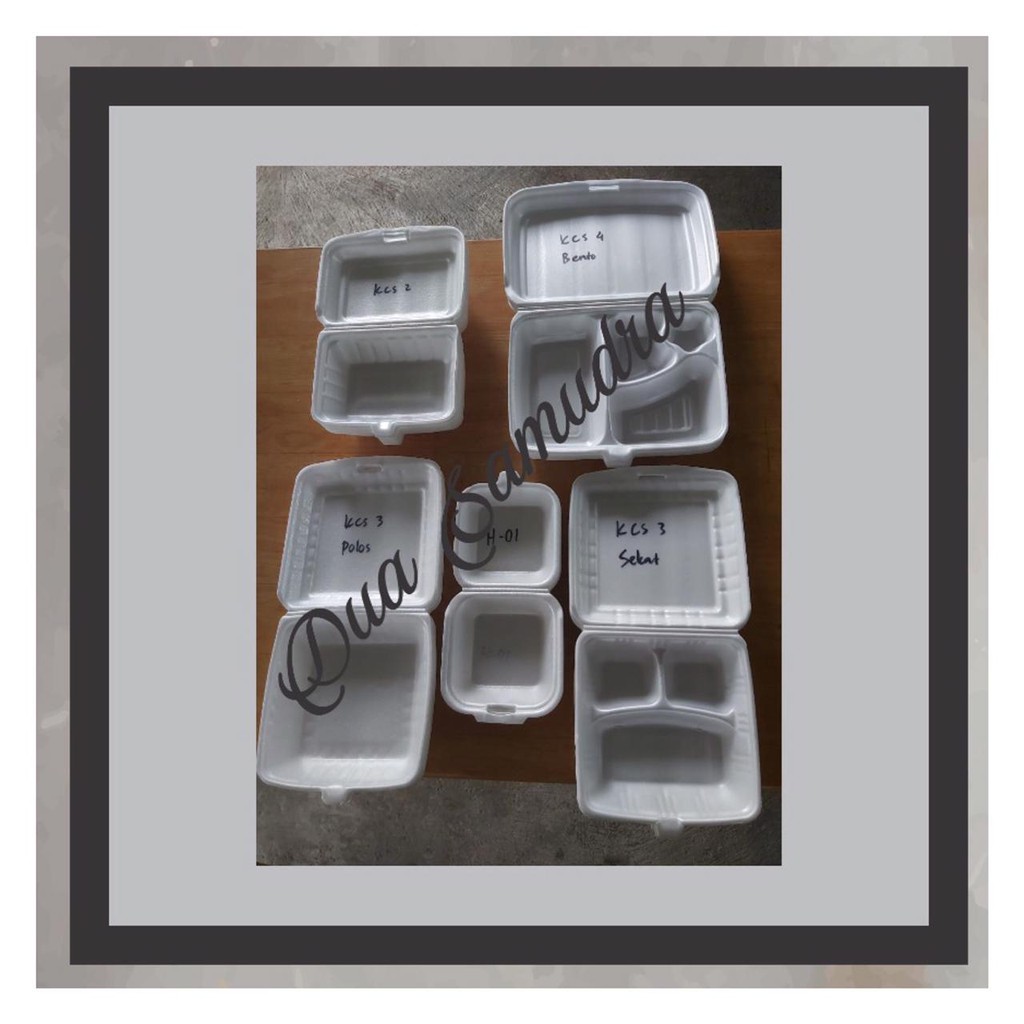 Jual (CK-14) Sterofoam Bubur /Bakmi /Burger / Foam Nasi / foam HB ...