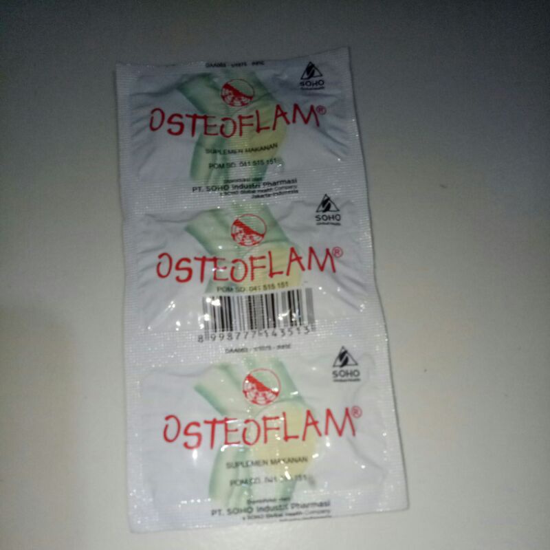 Jual osteoflam perstrip 6tablet | Shopee Indonesia